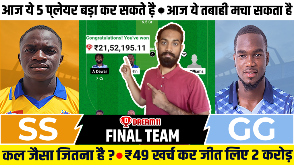 SS vs GG Dream11 Prediction, Pitch Report, Player Stats & Dream Team ...
