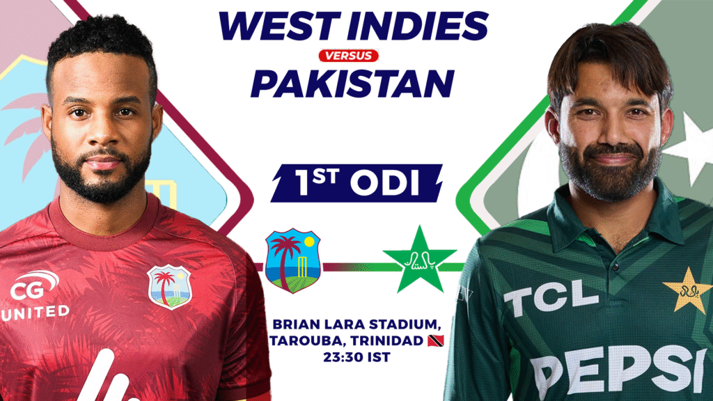 WI Vs PAK Dream11 Prediction, Pitch Report, Playing XI, Player Stats ...